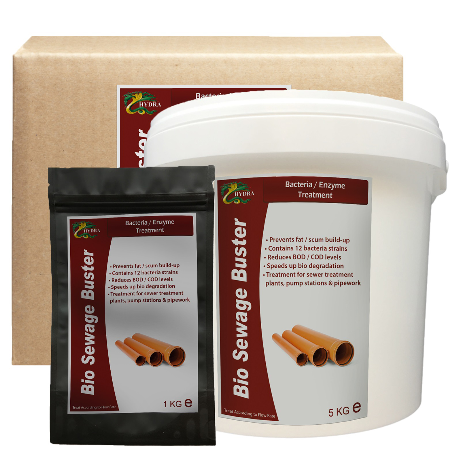 Bacteria Treatment for Sewage Plants and Sewer Lift Stations