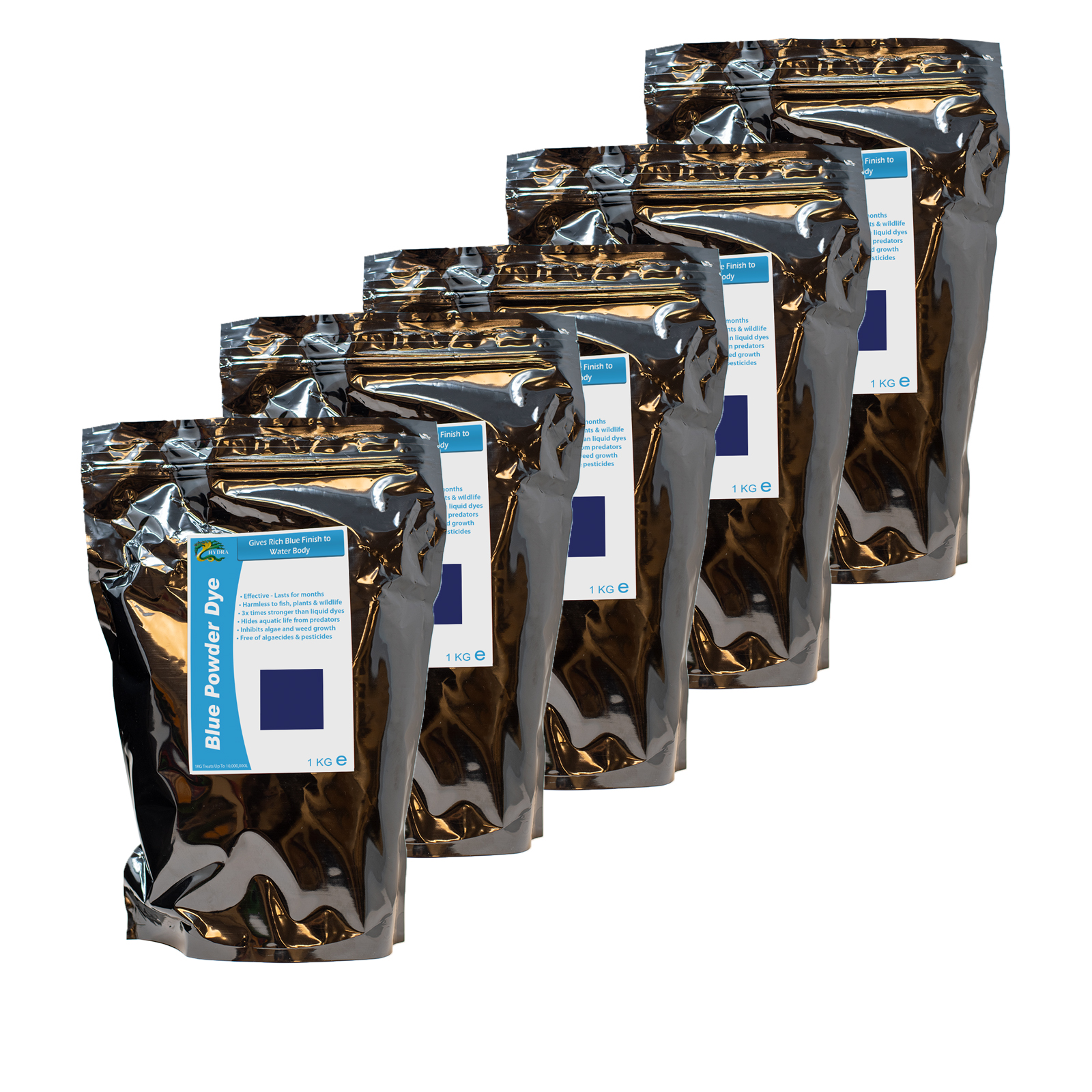 Hydra Blue Powder Dye For Ponds and Lakes